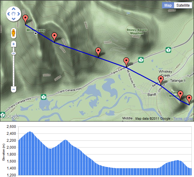 Using The Google Maps Elevation Service Geospatial Training Services