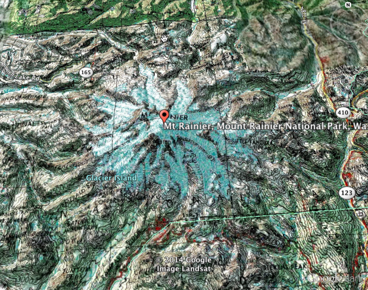 Adding USGS Topographic Maps To Google Earth Using ArcGIS Online