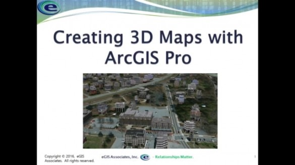 Creating 3d Maps With Arcgis Pro Geospatial Training Services