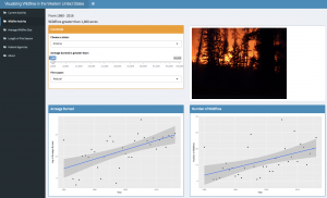 Interactive Wildfire Application for Western United States - Geospatial ...