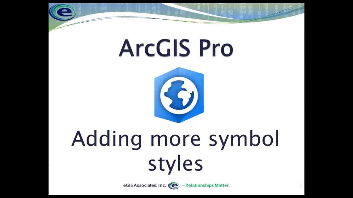 Video: Adding Symbol Styles to ArcGIS Pro - Geospatial Training Services
