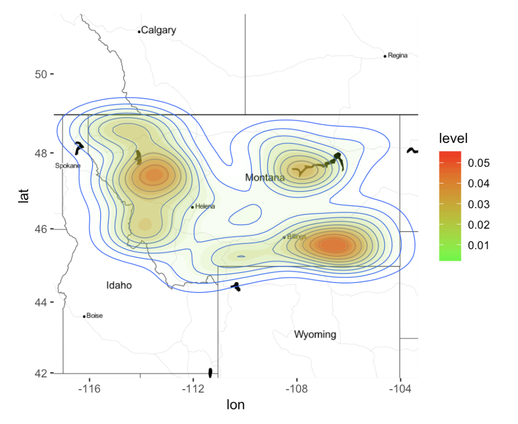 Visualizing Large Wildfire Activity in Montana from 1980-2016 ...
