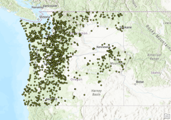 Spatial Squatch - Using the ArcGIS Pro Spatial Statistics Toolbox to Identify Sighting Patterns ...