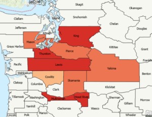 Mapping Clusters of Sasquatch Sightings - Geospatial Training Services