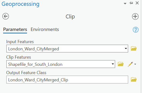 Clip Arcmap Loxatracking