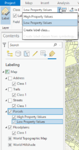 Working with Label Classes - Geospatial Training Services