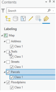 Working with Label Classes - Geospatial Training Services