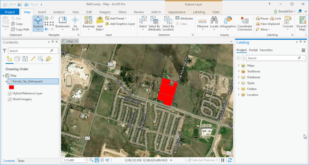Tutorial Creating A Map Series In ArcGIS Pro Geospatial Training