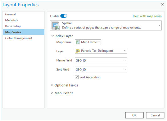 Tutorial Creating A Map Series In Arcgis Pro Geospatial Training Services
