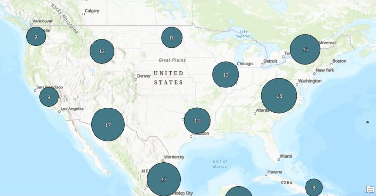 Dynamic Feature Clustering in ArcGIS Pro 2.9 - Geospatial Training Services