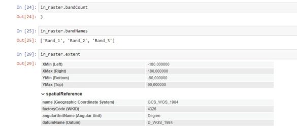 Tutorial Accessing Raster Data Properties With Python In Arcgis Pro