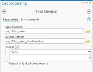 Tutorial: Finding Identical Features in a Dataset with ArcGIS Pro ...