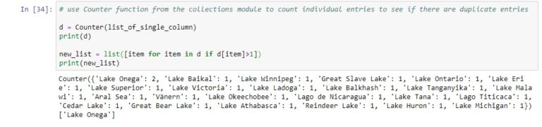 Tutorial: Using Python to Find Identical Features in a GIS Dataset ...