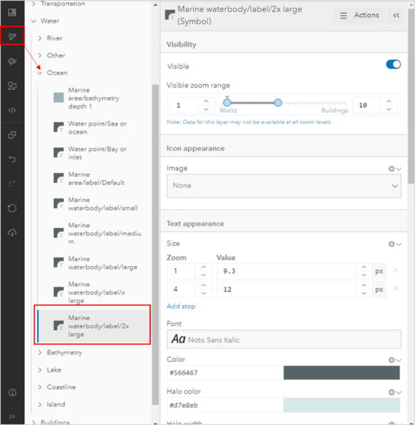 Tutorial: Use a Vector Basemap Editor in ArcGIS Online to Customize a ...