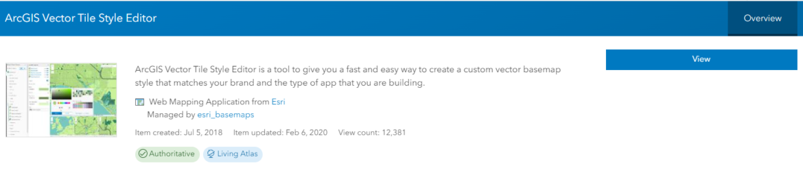 Tutorial: Use a Vector Basemap Editor in ArcGIS Online to Customize a ...