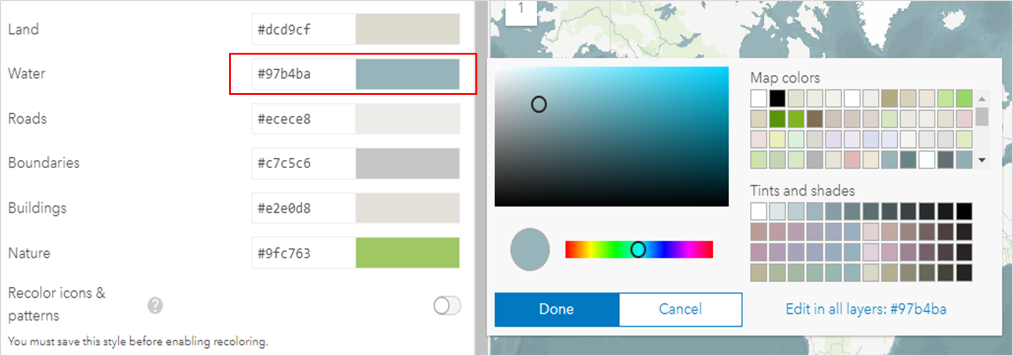 Tutorial Use A Vector Basemap Editor In Arcgis Online To Customize A
