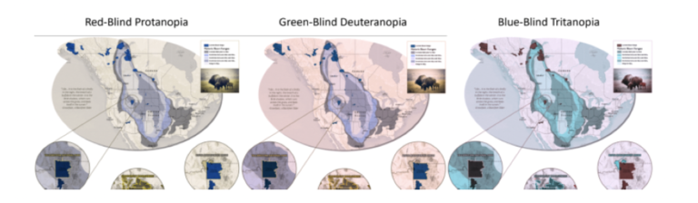 Choosing Map Colors for Colorblindness, Contrast and Balance: Color ...