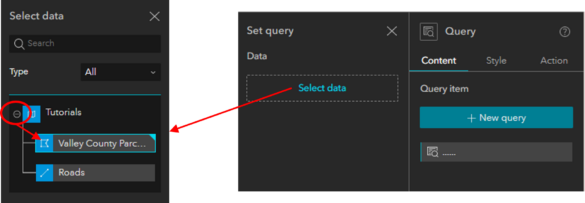 How To Configure The Query Widget With A Spatial Buffer In Experience
