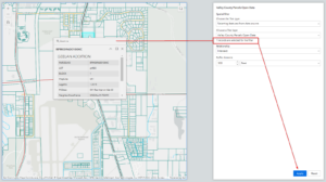 How to configure the Query Widget with a Spatial Buffer in Experience Builder - Geospatial ...