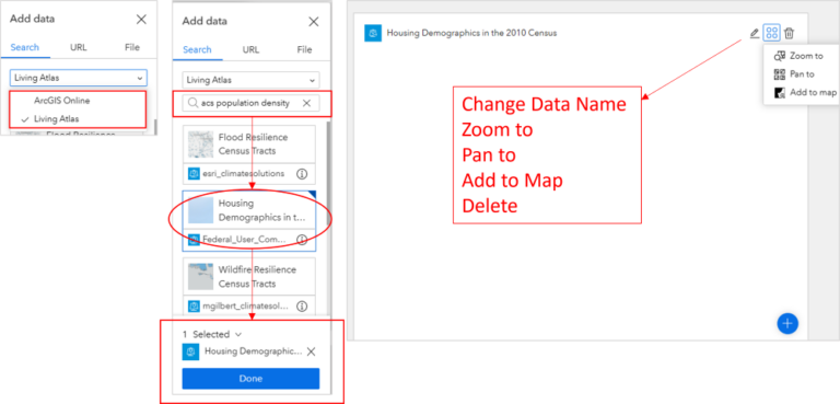 Allow Your Users To Add Data To Maps Using The Add Data Widget In Experience Builder