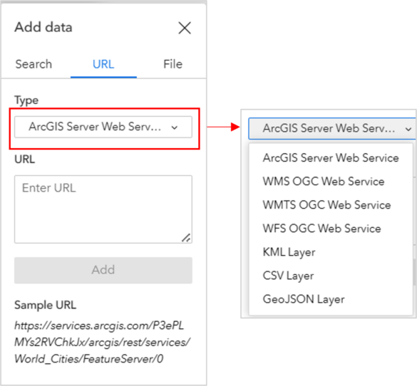 Allow your Users to Add Data to Maps using the Add Data Widget in ...