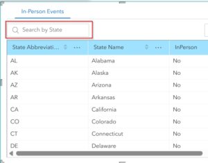 Allow Users to Edit Data Directly in a Table in Experience Builder - Geospatial Training Services