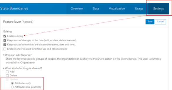 Allow Users To Edit Data Directly In A Table In Experience Builder Geospatial Training Services
