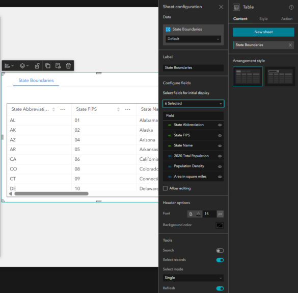 Allow Users to Edit Data Directly in a Table in Experience Builder ...