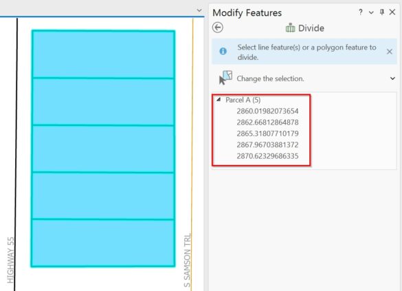 How to quickly divide a polygon into equal areas in ArcGIS Pro ...
