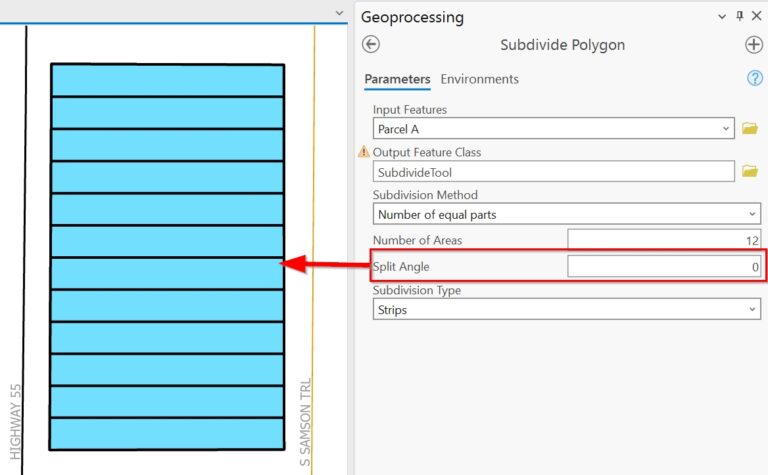How To Quickly Divide A Polygon Into Equal Areas In Arcgis Pro Geospatial Training Services