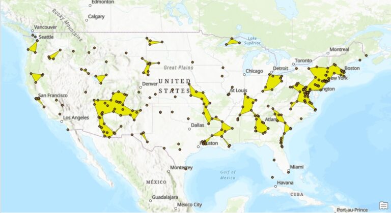 Cluster Points into Polygons with ArcGIS Pro - Geospatial Training Services