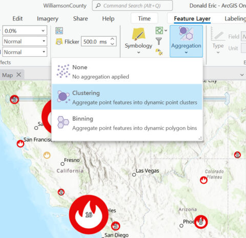 Tutorial: Simplifying Point Layer Visualization with ArcGIS Pro's Aggregation Tool - Geospatial ...