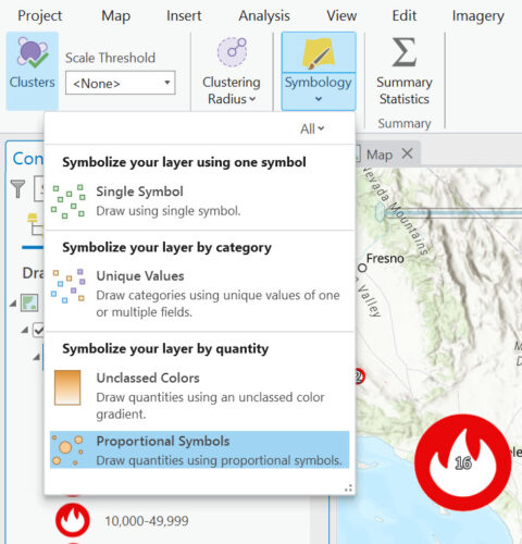 Tutorial Simplifying Point Layer Visualization With Arcgis Pros Aggregation Tool Geospatial