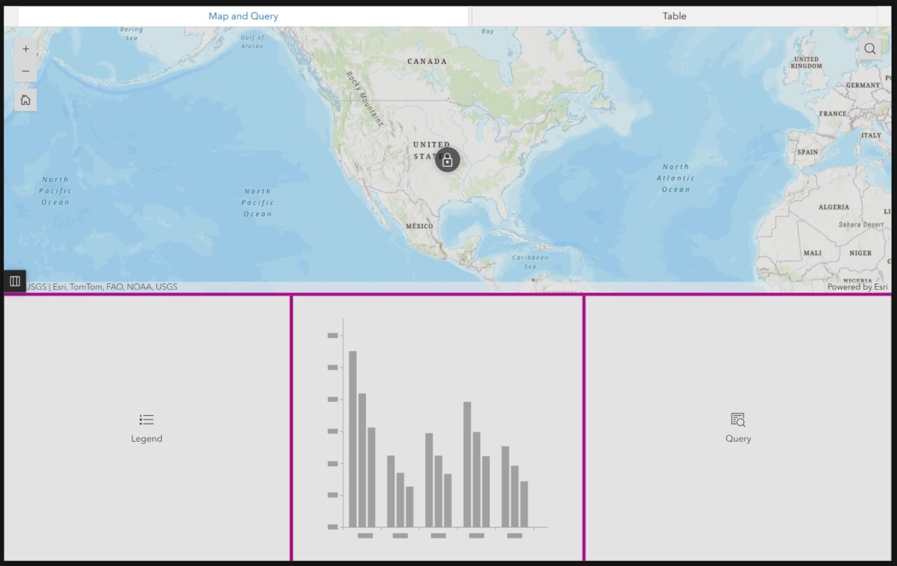 Create An Awesome Layout With The Blank Grid Template In Experience Builder Geospatial