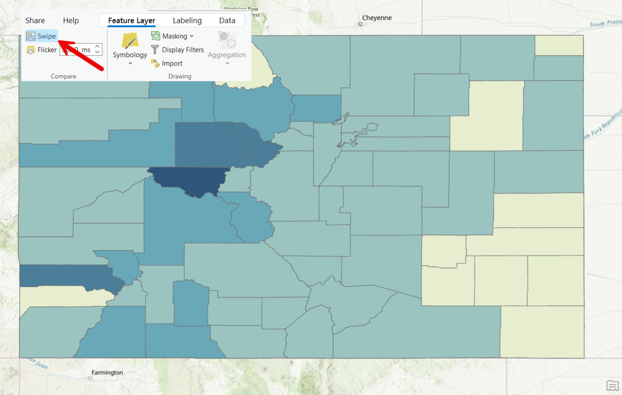 Discover the ArcGIS Pro Swipe Tool: A Game-Changer for Layer ...