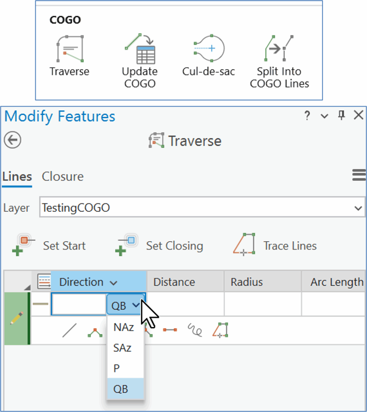 COGO Editing in ArcGIS Pro - Geospatial Training Services